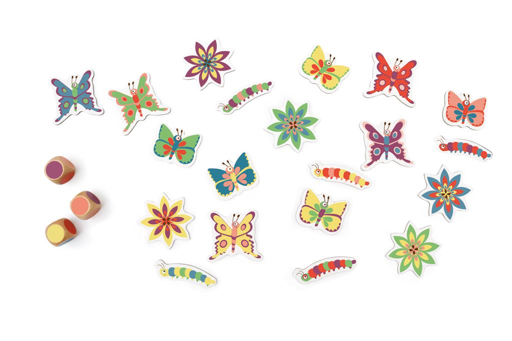 Compact Color Matching Game - Catch A Butterfly - - Fat Brain Toys