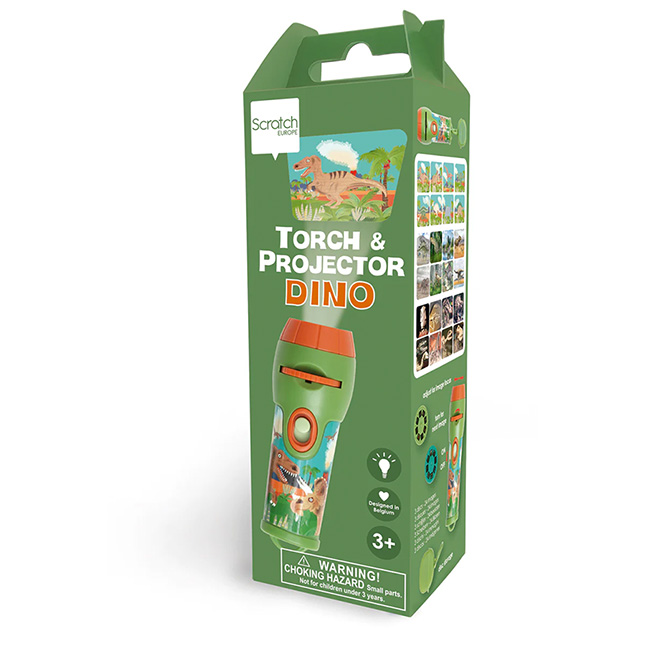Scratch Europe Projector Light Dino - Best for Ages 3 to 5