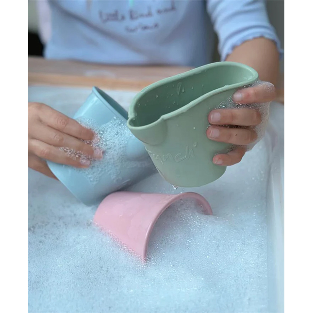 Scrunch Mini Bath Buckets - Set of 3 - Best for Ages 1 to 5