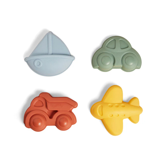 Viking Toys Re:line Sand Forms Vehicles - 4 pc - Best for Ages 1 to 4