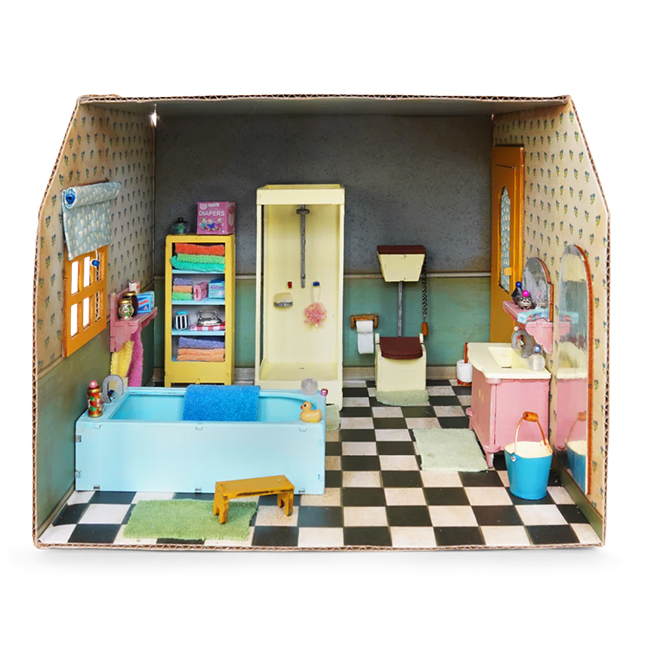 The Mouse Mansion Furniture - Bathroom - Best for Ages 6 to 9