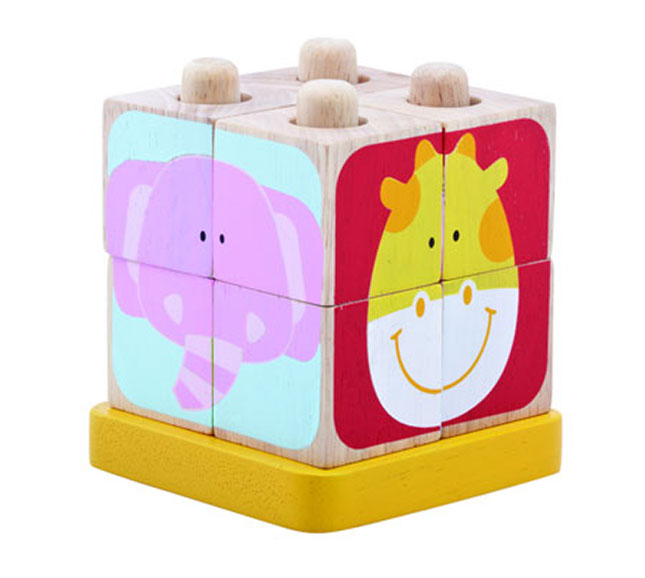 Safari Cubes - - Fat Brain Toys