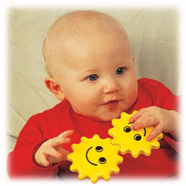 Ambi Twin Rattle - - Fat Brain Toys