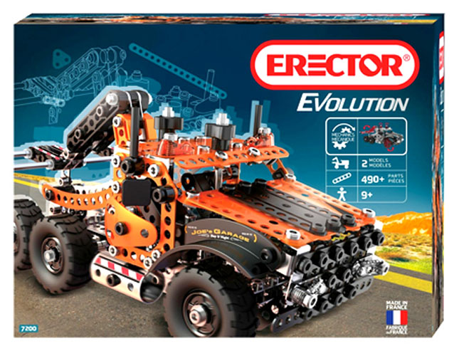 Erector Evolution - Tow Truck - - Fat Brain Toys