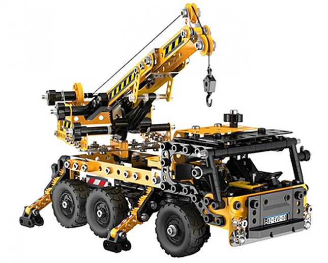Erector Evolution - Crane Truck - - Fat Brain Toys