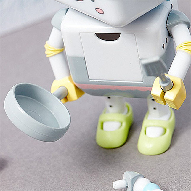 Lottie Busy Lizzie the Robot - - Fat Brain Toys