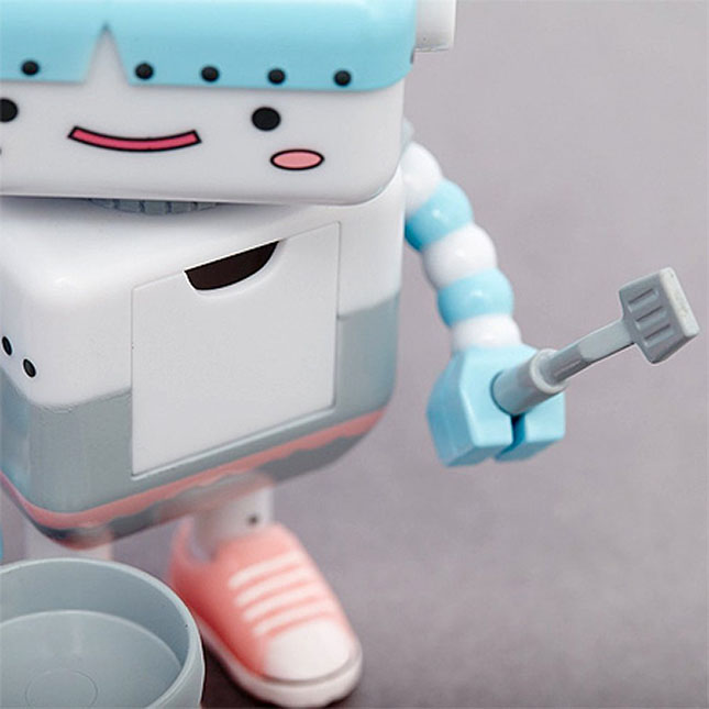 Lottie Busy Lizzie the Robot - - Fat Brain Toys