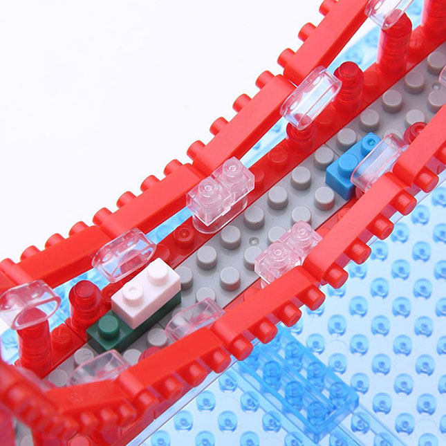 Nanoblock Golden Gate Bridge - - Fat Brain Toys