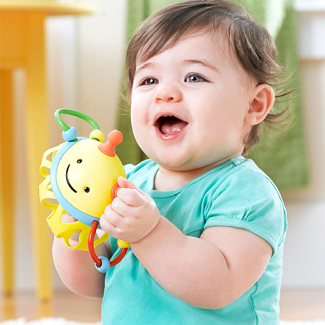 Roll Around Bee - - Fat Brain Toys