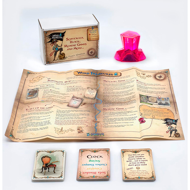 Word Treasures A Pirate's Adventure - - Fat Brain Toys
