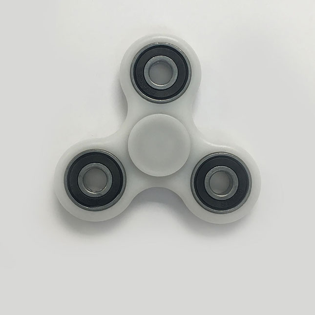 Glow in the Dark Fidget Spinner - - Fat Brain Toys