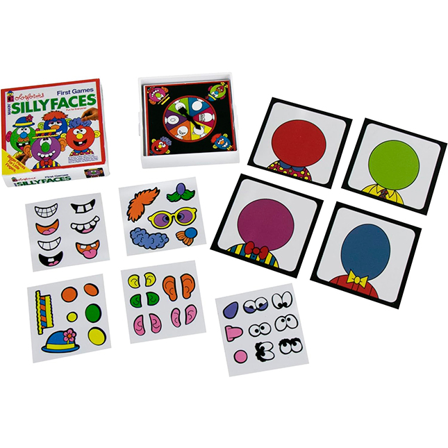 World's Smallest Colorforms Silly Faces - Best for Ages 6 to 12