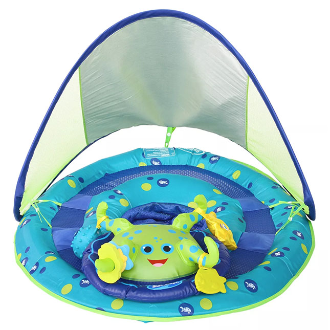 Baby Spring Float Activity Center with Canopy - Octopus
