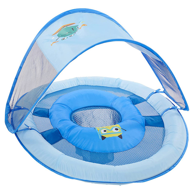 Inflatable Baby Spring Float Sun Canopy - - Fat Brain Toys