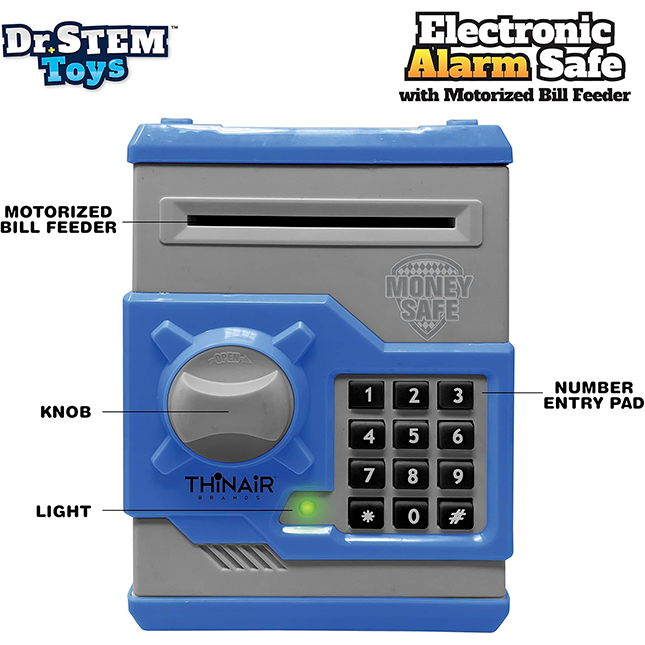 Dr. STEM Toys Electronic Alarm Safe - - Fat Brain Toys