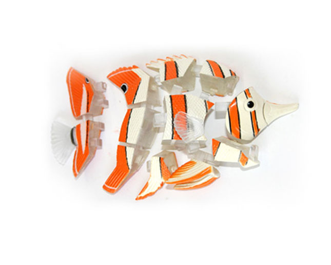 4D Copperband Butterfly Fish Puzzle - - Fat Brain Toys