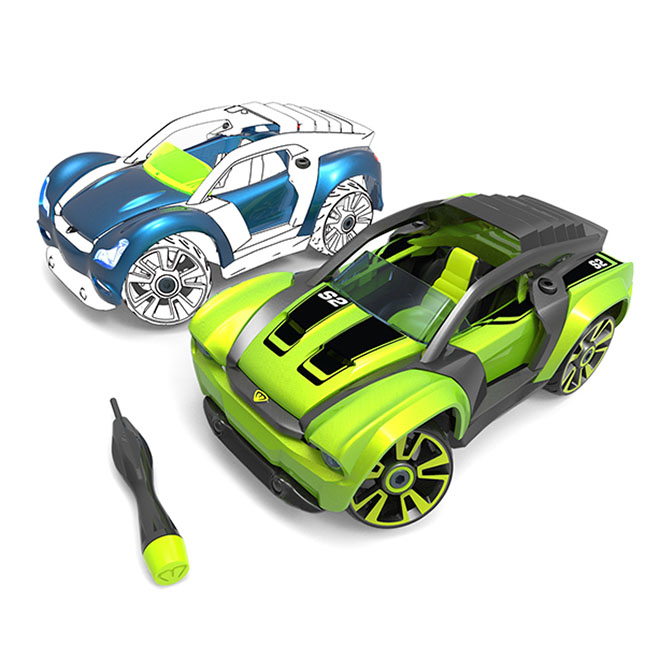 Modarri Custom S2 Muscle Car Delux - - Fat Brain Toys