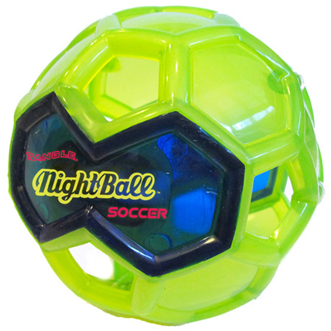 Tangle Sportz Matrix NightBall Soccer - - Fat Brain Toys
