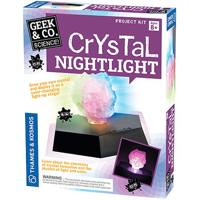 Geek & Co Crystal Nightlight - - Fat Brain Toys