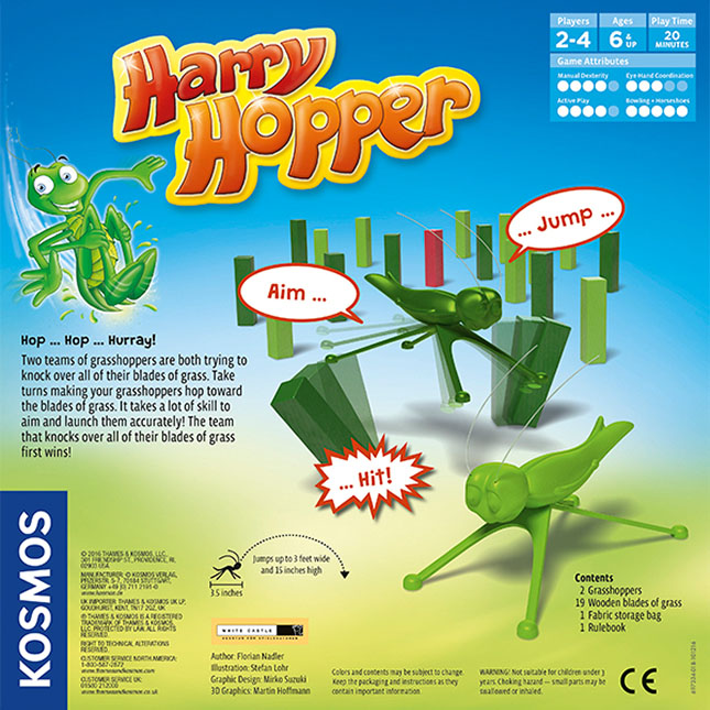 Harry Hopper - - Fat Brain Toys