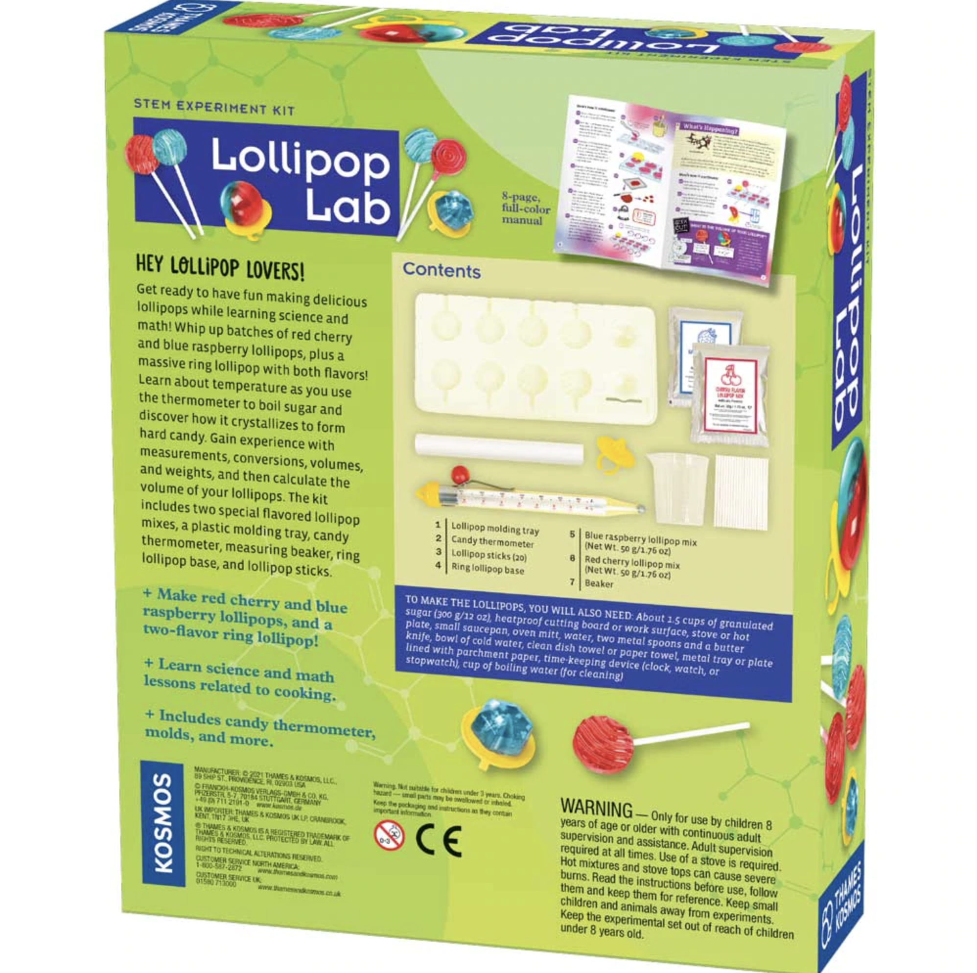 Lollipop Lab - Best Science & Nature for Ages 8 to 12 - Fat Brain Toys