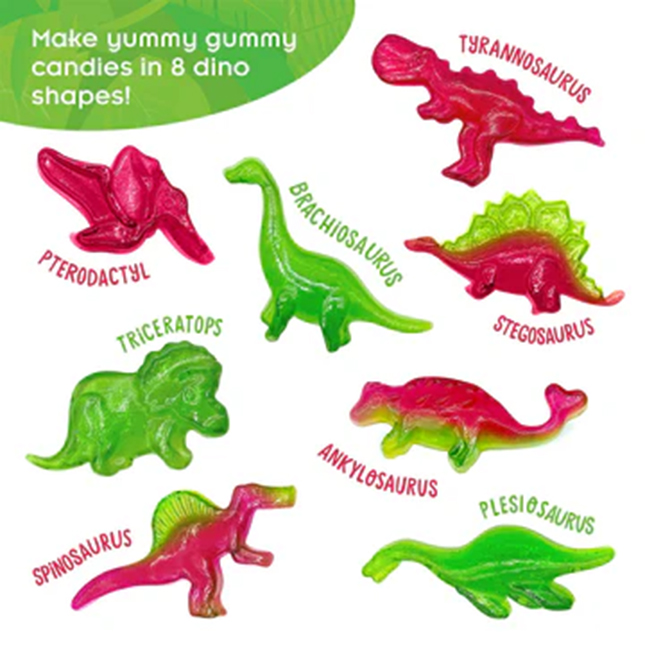 Dinosaur Gummy Candy Lab - Best Arts & Crafts for Ages 6 to 10
