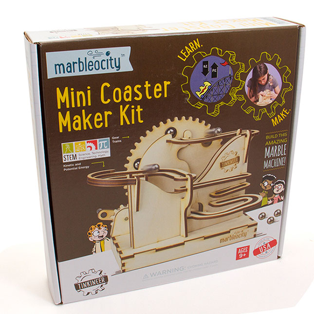 Marbleocity - Mini Coaster - - Fat Brain Toys