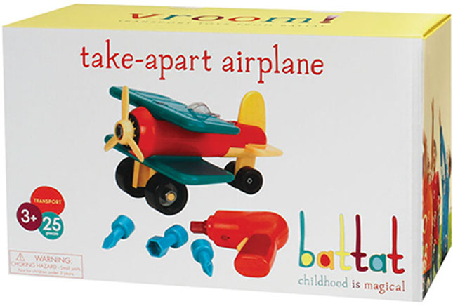 My Little Airplane Builder - - Fat Brain Toys