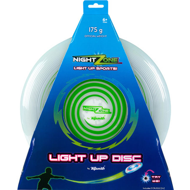 NightZone Light Up Disc - - Fat Brain Toys