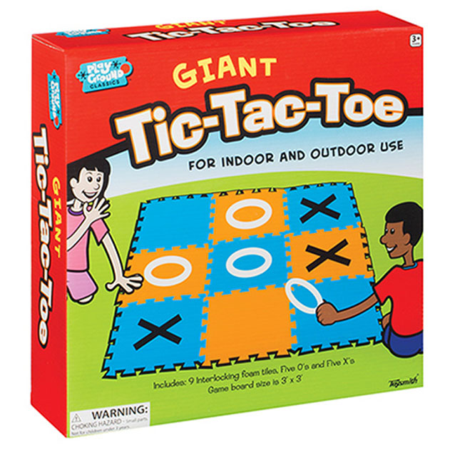 Giant Tic-Tac-Toe - - Fat Brain Toys
