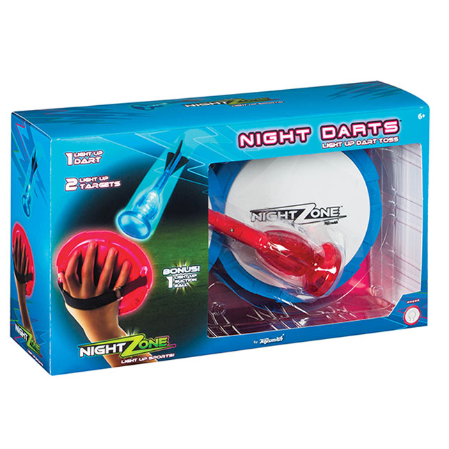 Nightzone Sky Flare Night Darts - - Fat Brain Toys