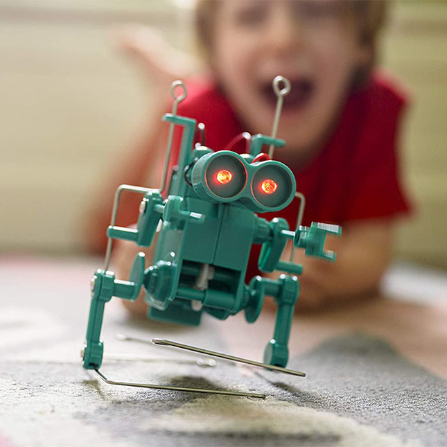 4M Wacky Walking Robot - - Fat Brain Toys