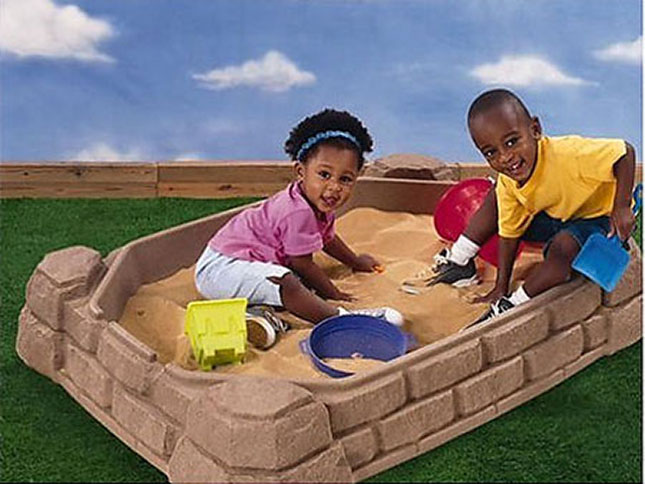 Naturally Playful Sandbox - - Fat Brain Toys