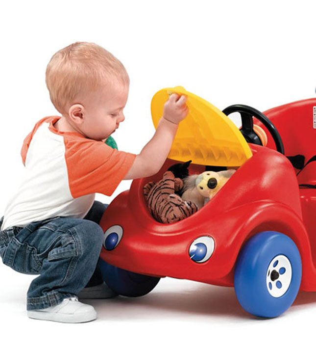 Push Around Buggy - Red - - Fat Brain Toys