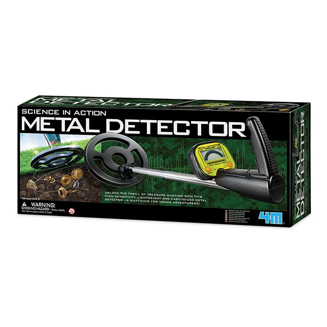 4M Science In Action Metal Detector - Best for Ages 8 to 12