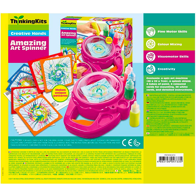 4M Tornado Spin Art Thinking Kit - Best Arts & Crafts for Ages 5 to 7