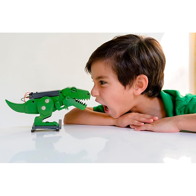 4M KidzRobotx Tyrannosaurus Rex Robot Kit - - Fat Brain Toys