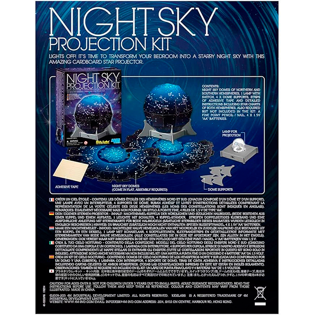 4M KidzLabs Create a Night Sky Kit - - Fat Brain Toys