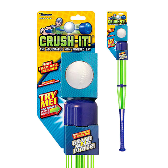 CRUSH-IT Bat and Ball - - Fat Brain Toys