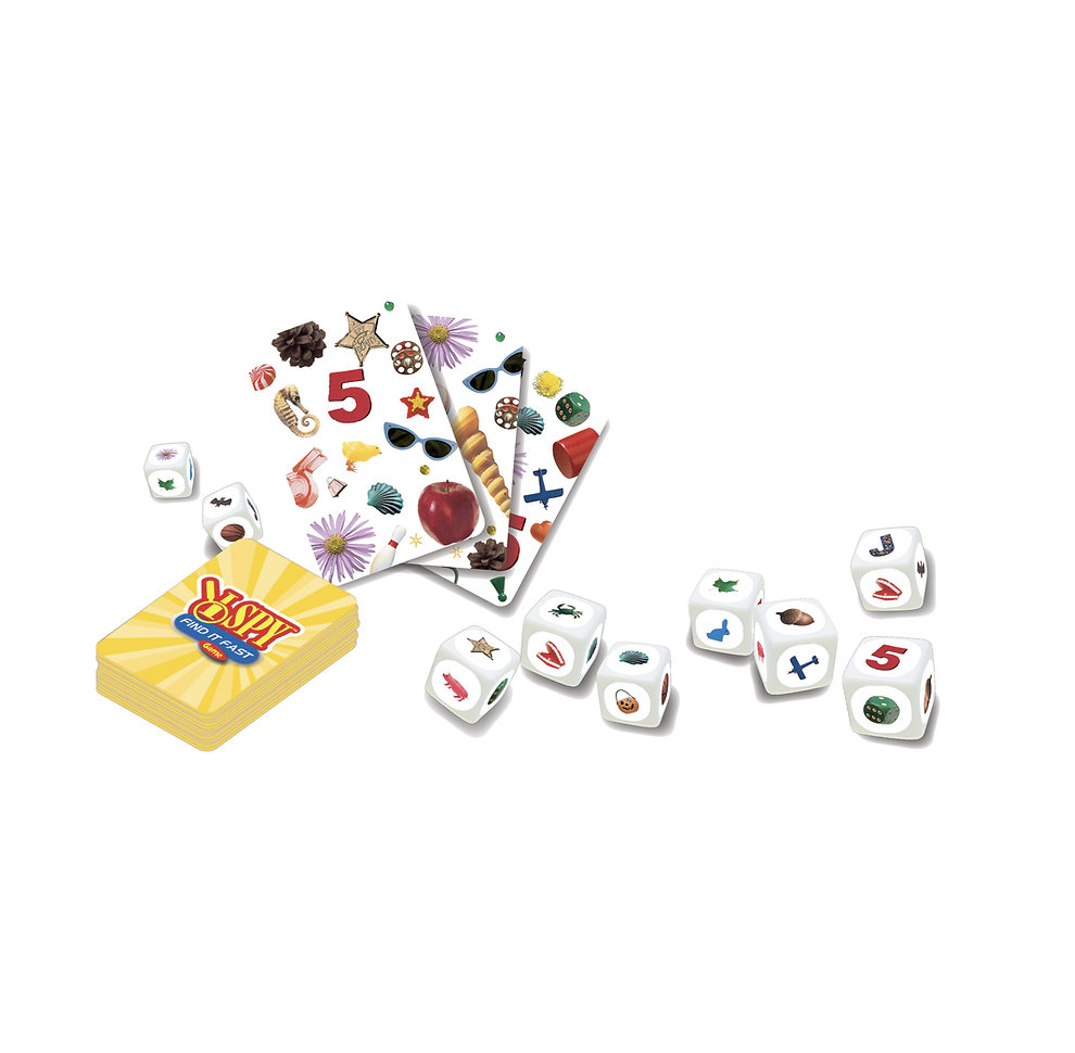 I SPY Find It Fast Dice Game - - Fat Brain Toys