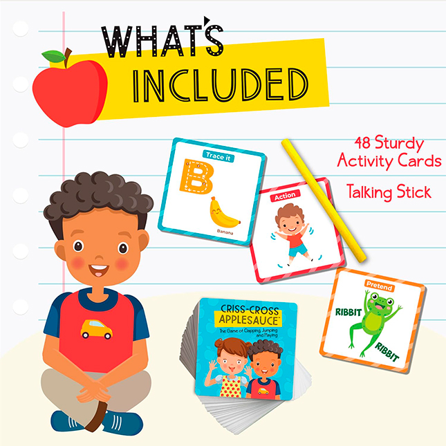 Briarpatch Criss-Cross Applesauce - - Fat Brain Toys