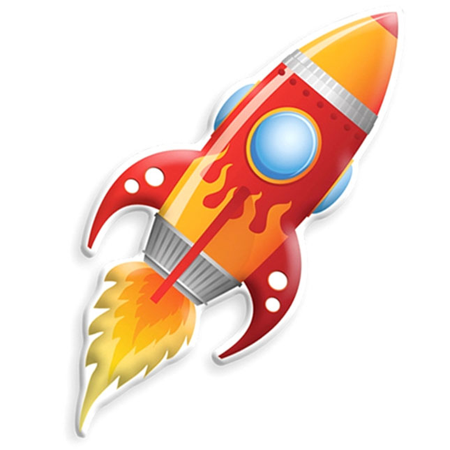 In My Room Jr. Big Red Rocket - - Fat Brain Toys