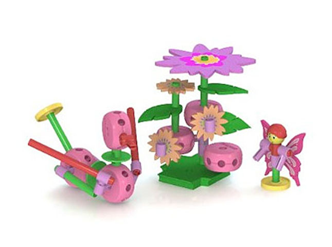Superstructs Pinklets - Lilies & Friends - - Fat Brain Toys