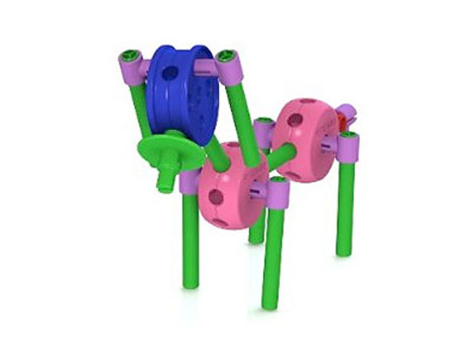 Superstructs Pinklets - Lilies & Friends - - Fat Brain Toys