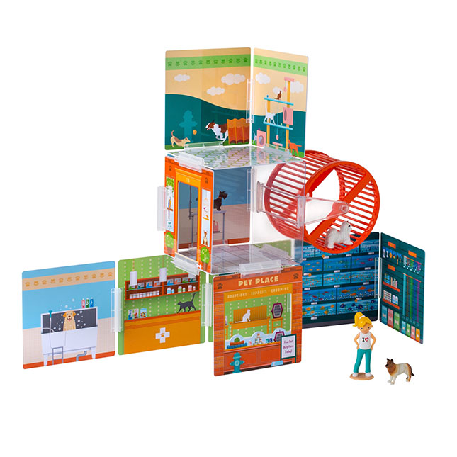 Wonderhood Pet Place - - Fat Brain Toys
