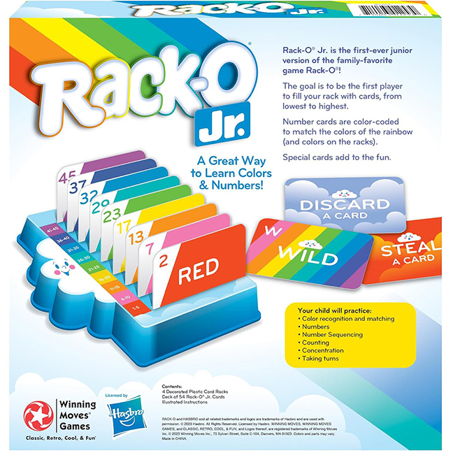 Rack-O Jr. - - Fat Brain Toys