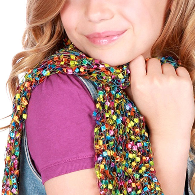 Style Me Up! Fashion Knitted Scarf - - Fat Brain Toys