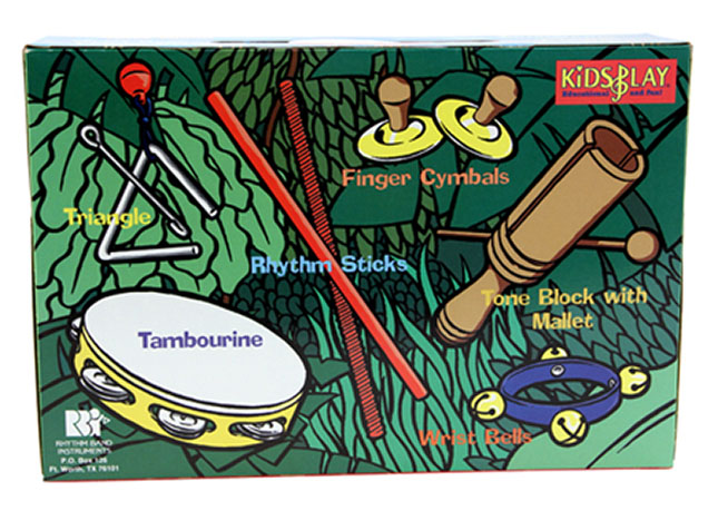 KidsPlay 6 Player Rhythm Kit - - Fat Brain Toys