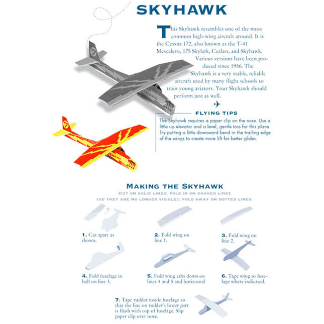 World Record Paper Airplane Book - Best Arts & Crafts for Ages 6 to 7