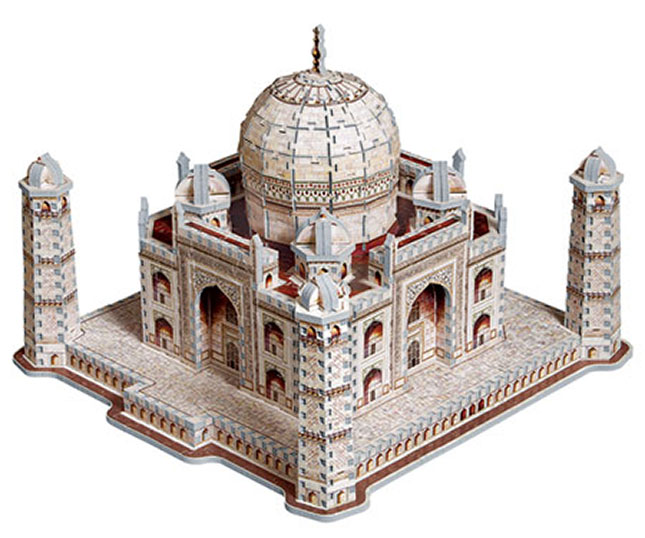 Taj Majal 3D Puzzle - - Fat Brain Toys